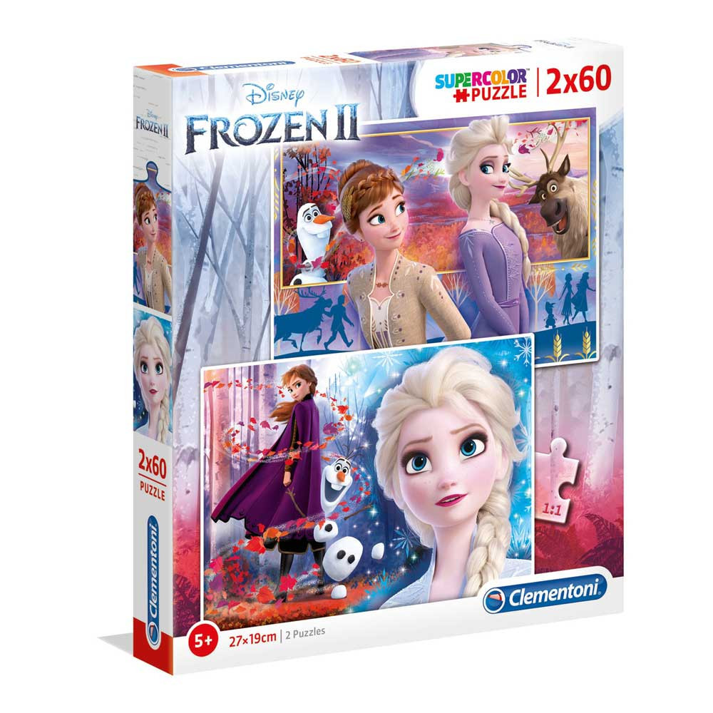 CLEMENTONI PUZZLE 2X60 FROZEN 2 CL21609