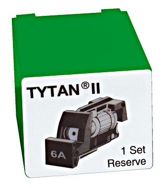 Utikač sa osiguračem DO1, 3x6A, za TYTAN II
green
