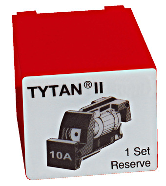 Utikač sa osiguračem DO1, 3x10A, za TYTAN II
red