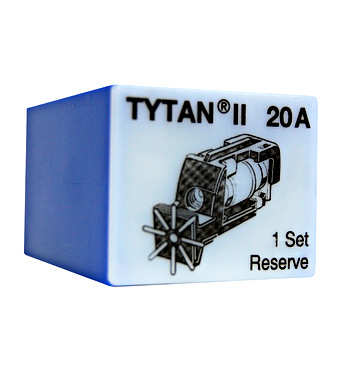 Utikač sa osiguračem DO2, 3x20A, za TYTAN II
blau