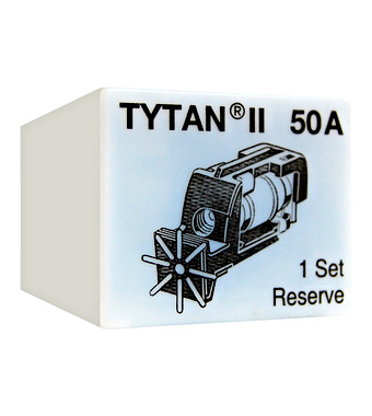 Utikač sa osiguračem DO2, 3x50A, za TYTAN II
white
