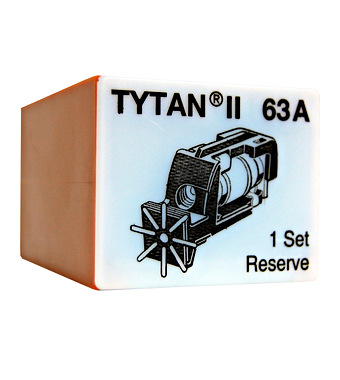 Utikač sa osiguračem DO2, 3x63A, za TYTAN II
copper
