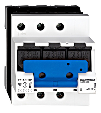 TYTAN prekidac sa DO2 osiguracima,mogucnost monitoringa
main protection, with thermal monitoring, with flashing indicator, with fuse plugs, without fuses