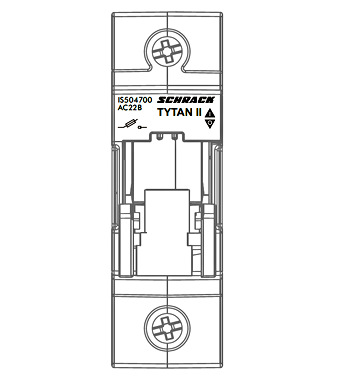 Tytan 1p, 24-60VDC,sa nadzorom
sa D02 - osiguračem