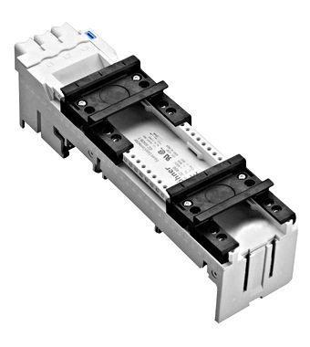 Adapter za sistem 60mm ECC 25A, 2 nosača
za ugradnju rednih uređaja na sabirnički sustav 60mm, montaža na sabirnice: 12,15,20,25,30mm x 5,10mm i profilne sabirnice, bez priključnih vodiča, vijčan...