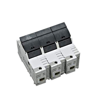 Nosač cilindričnog osigurača 3P box stezaljke 50mm
montaža na DIN nosač, box stezaljke: 50mm², 120x118x82mm (ŠxVxD)