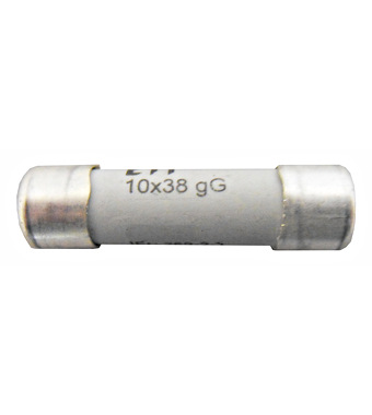 Cilindrični osigurač, karakteristike gG,10x38 1A 500V
