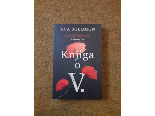Nov roman Knjiga o V. Ana Solomon