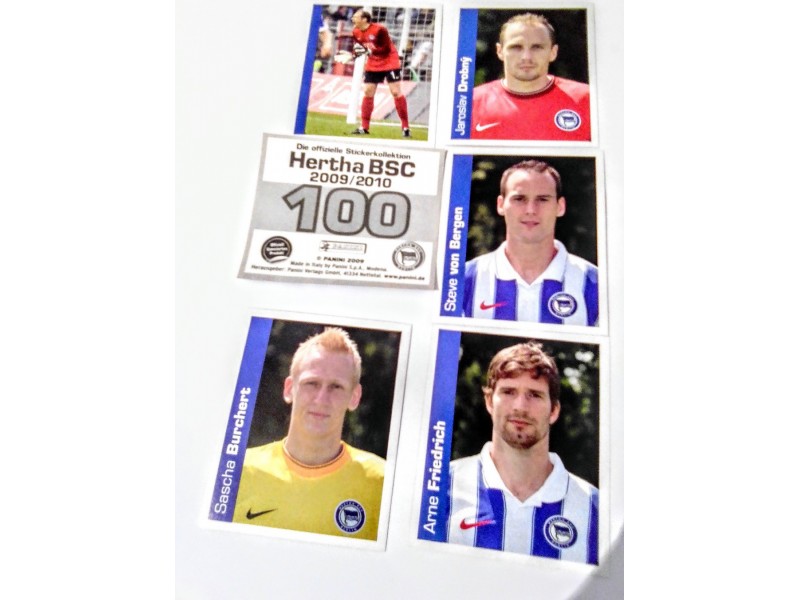 HERTHA 2009/2010-PANINI-Sličice na komad