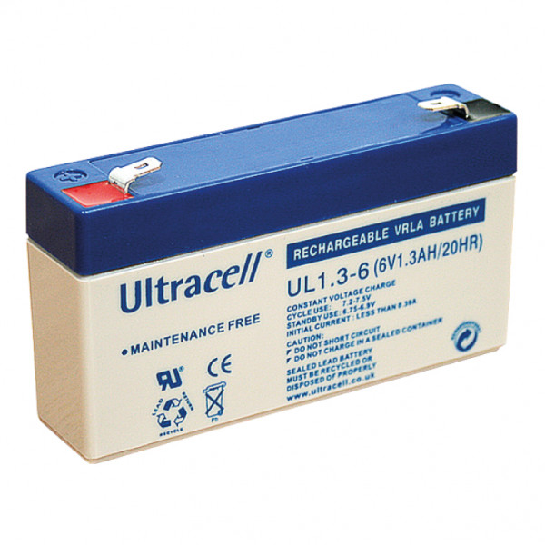 Žele akumulator Ultracell 1,3 Ah 6V/1,3-Ultracell