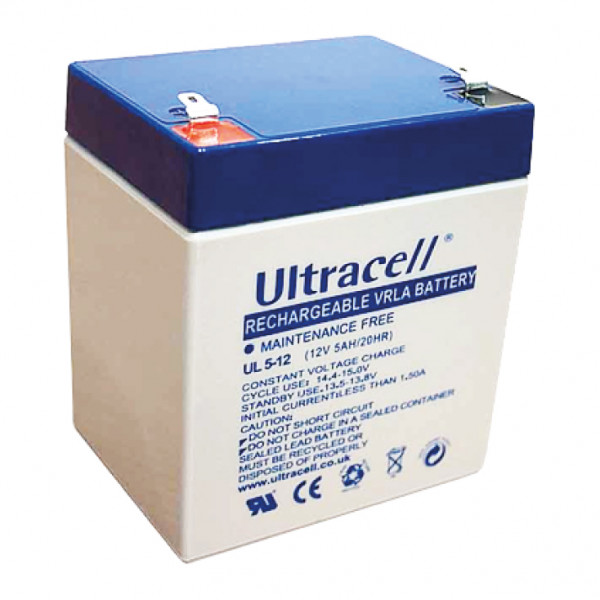 Žele akumulator Ultracell 5 Ah 12V/5,0-Ultracell