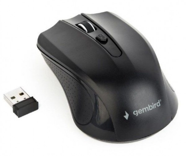Gembird MUSW-4B-04 Bezicni mis 2,4GHz opticki USB 800-1600Dpi black