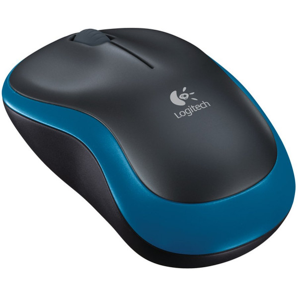 LOGITECH Wireless Mouse M185 - EER2 - BLUE ( 910-002239 )