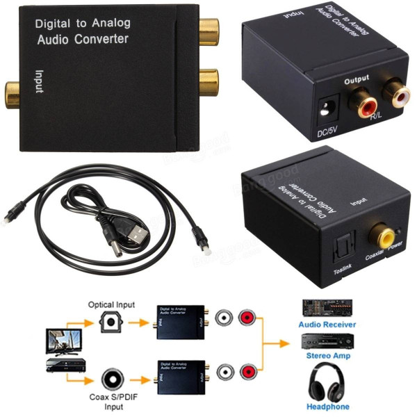 DAK-012 Digitalni na analogni audio konverter
