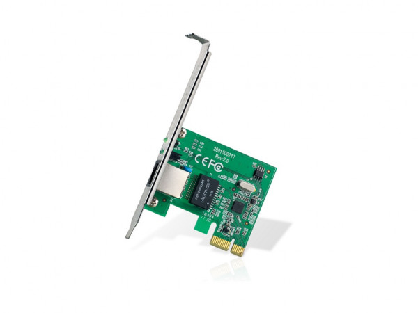 TP-LINK PCI Express Adapter LAN TG-3468 Gigabit 101001000Mbs, Realtek RTL8168B čip