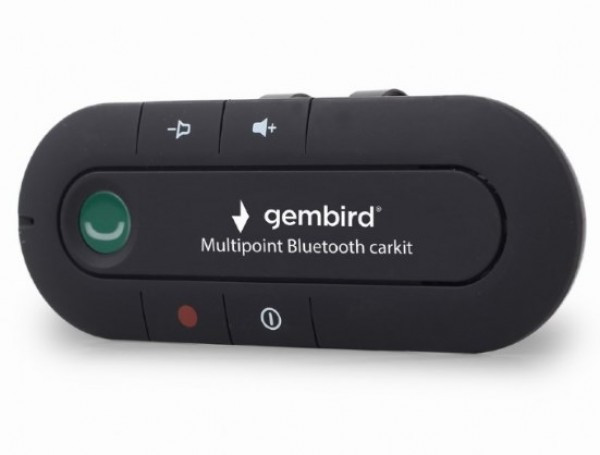 Gembird BTCC-03 Handsfree Zvucnik - Spikerfon za Auto, Multipoint Bluetooth carkit