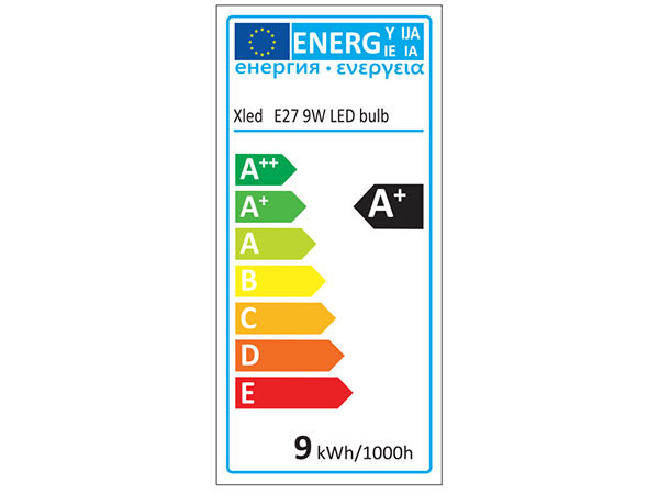 LED Sijalica/ E27/ 9W / 220V/ Toplo bela / 3000K/ 800 Lm