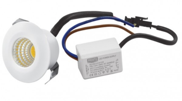 LED Ugradna lampa 3W 3200K toplo bela 28x40mm LUG-012-3/WW