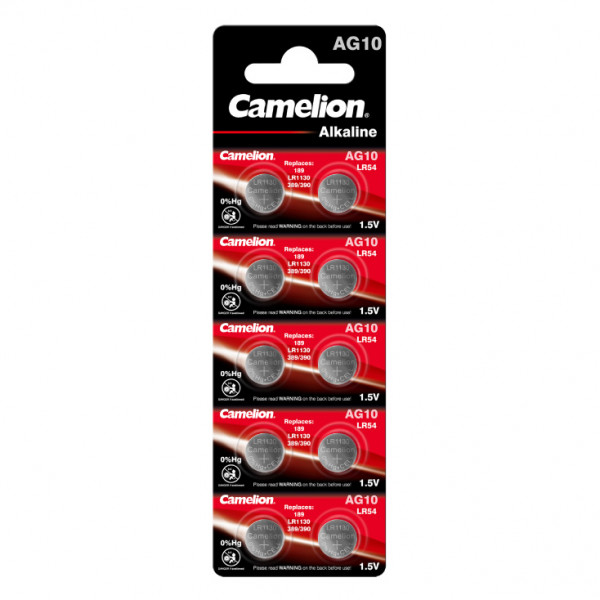 Camelion alkalne baterije LR54 CAM-AG10/BP10