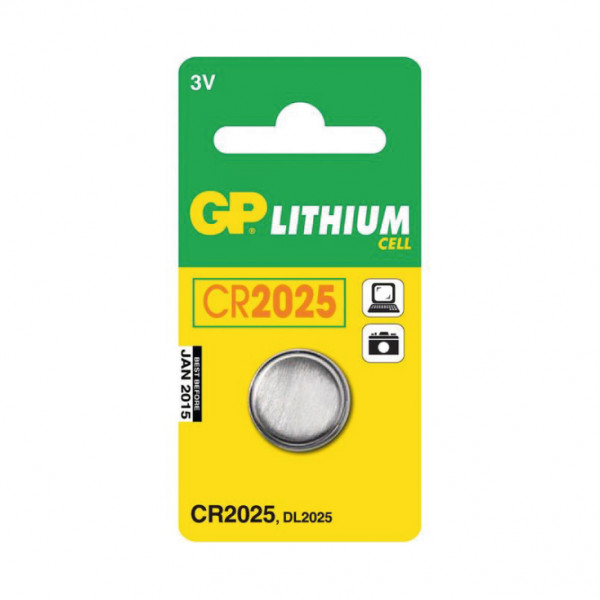 GP dugmasta baterija CR2025 GP-CR2025