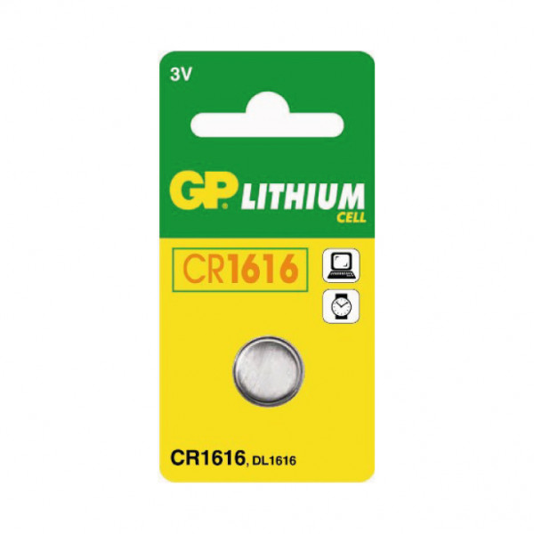 GP dugmasta baterija CR1616 GP-CR1616