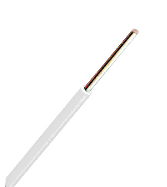 Jednožični PVC izolovan provodnik H05V-U (P) 1mm², beli
.