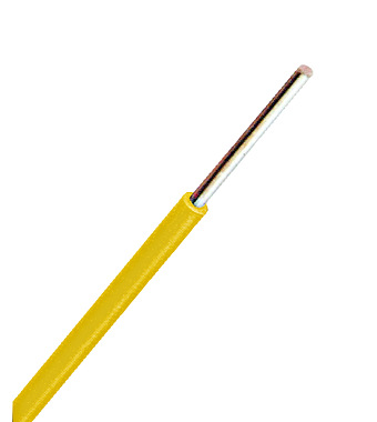Jednožični PVC izolovan provodnik H05V-U (P) 1mm², žuti
.