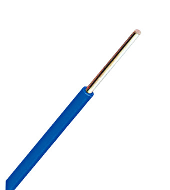Jednožični PVC izolovan provodnik H07V-U (P) 1,5mm², plavi
.