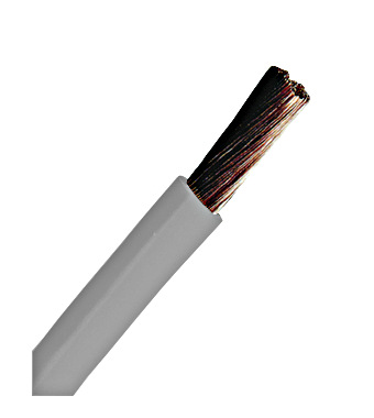 Finožični PVC izolovan provodnik H05V-K (P/F) 0,5mm², sivi
.