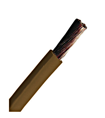 Finožični PVC izolovan provodnik H05V-K (P/F) 0,75mm², braon
.