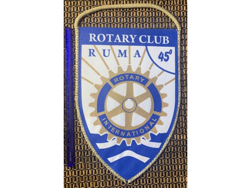rotari klub Ruma zastavica Rotary club
