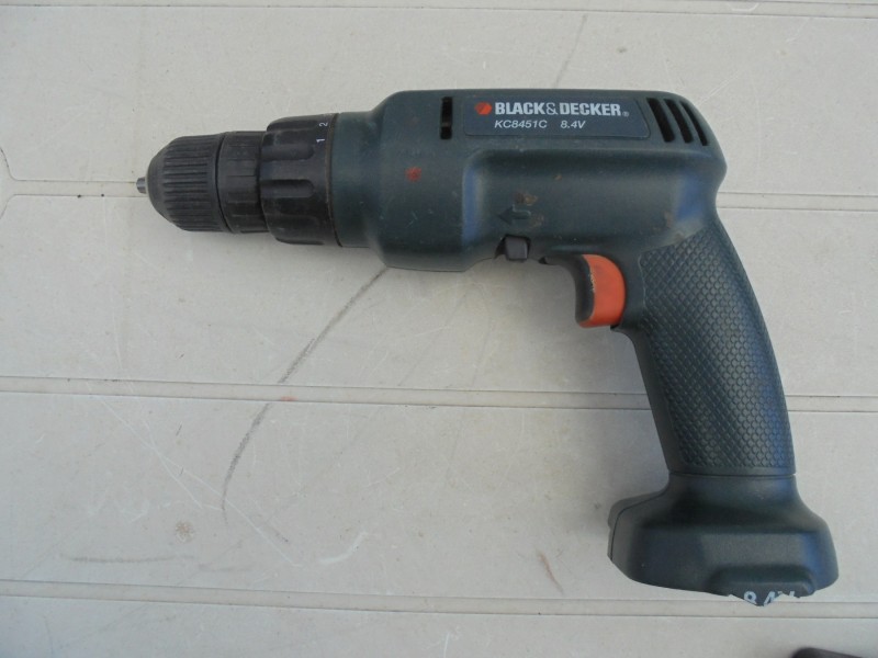 Black&decker ŠRAFILICA- KC8451 C 8,4 V.