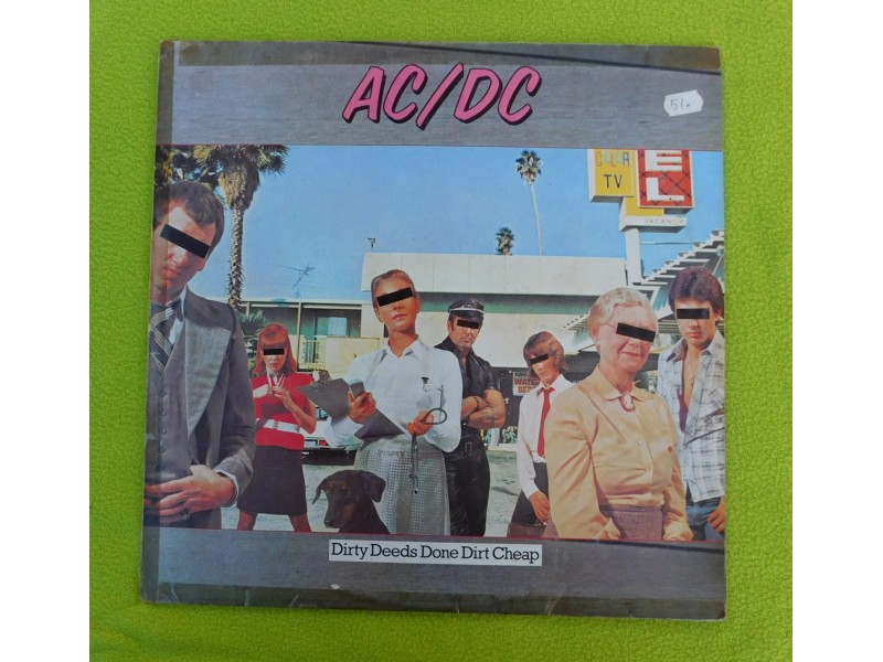 LP - AC/DC - Dirty Deeds Done Dirt Cheap