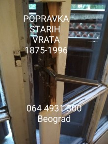 Poprava svih drvenih prozora i balkon vrata