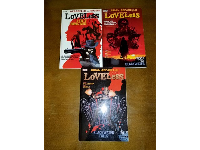 LOVELESS 1-3 Danijel Žeželj Brian Azzarello TPB VERTIGO