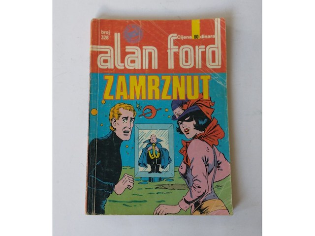 strip ALAN FORD br. 328 Zamrznut Vjesnik Zagreb 1985.