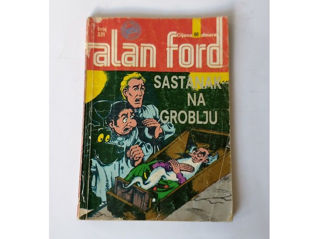 strip ALAN FORD br. 331 Sastanak na groblju