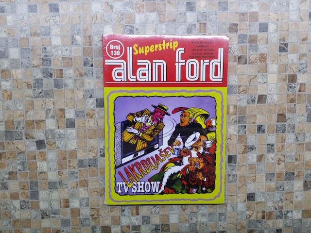 Alan Ford 139 - Lakrdijašev TV show