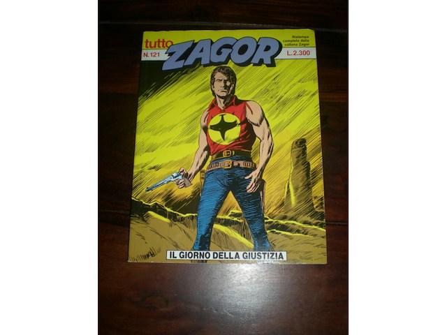 ZAGOR  TUTTO  121 IL  GIORNO  DELLA  GIUSTIZIA*