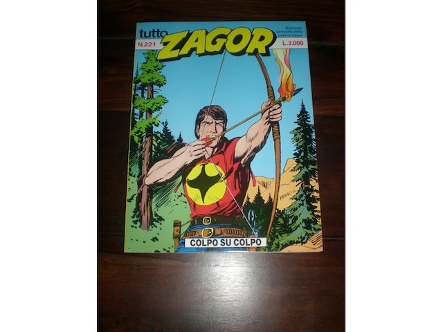 ZAGOR  TUTTO  221 COLPO  SU  COLPO*