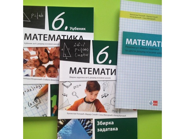 MATEMATIKA za 6. razred, Klett