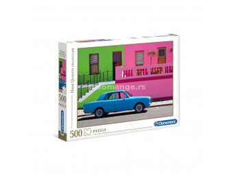 CLEMENTONI PUZZLE 500 HQC THE BLUE CAR 2020 CL35076