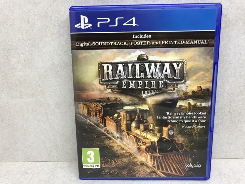 Railway Empire + BONUS brosura - PS4 igra