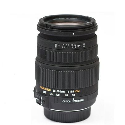 Sigma 50-200mm f/4-5.6 OS HSM za Canon