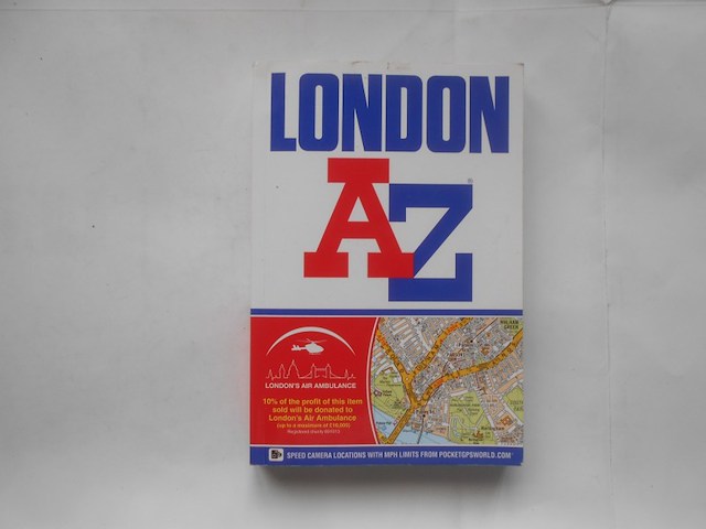London A-Z, 2015. vodič, guide, map,..