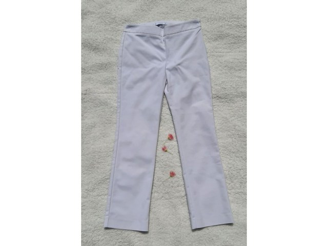 Mango Suit bele pantalone 7/8