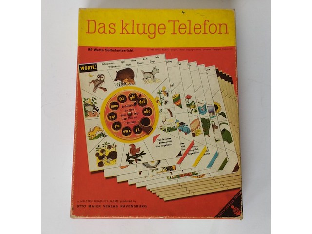 igra Otto Maier DAS KLUGE TELEFON Made in Germany