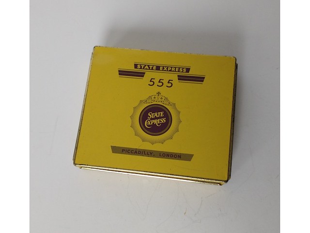 kutija-tabakera od cigara STATE EXPRES 555 Piccadilly