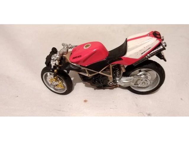 Maisto motor Ducati Superbike 1;18, fali nogica, far