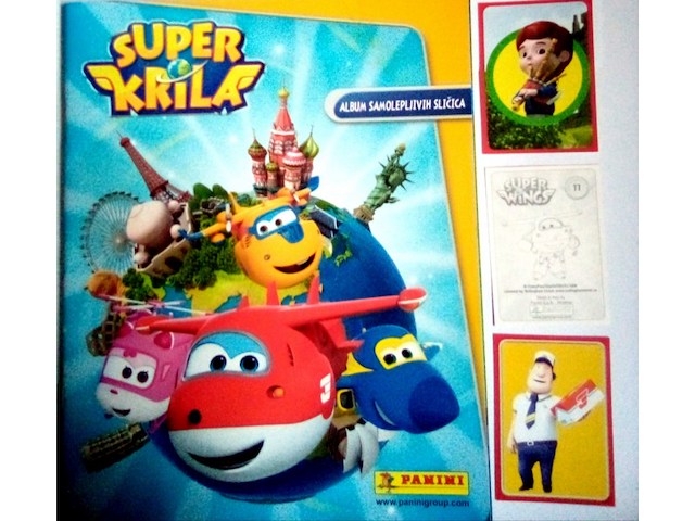 SUPER WINGS (SUPER KRILA)-PANINI-Sličice na komad